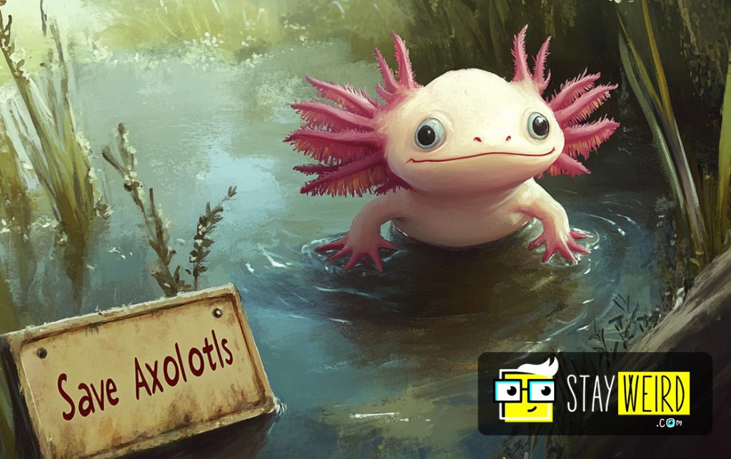 10 Fun Facts About Axolotls: The Smiling Water Monsters | Stay Weird